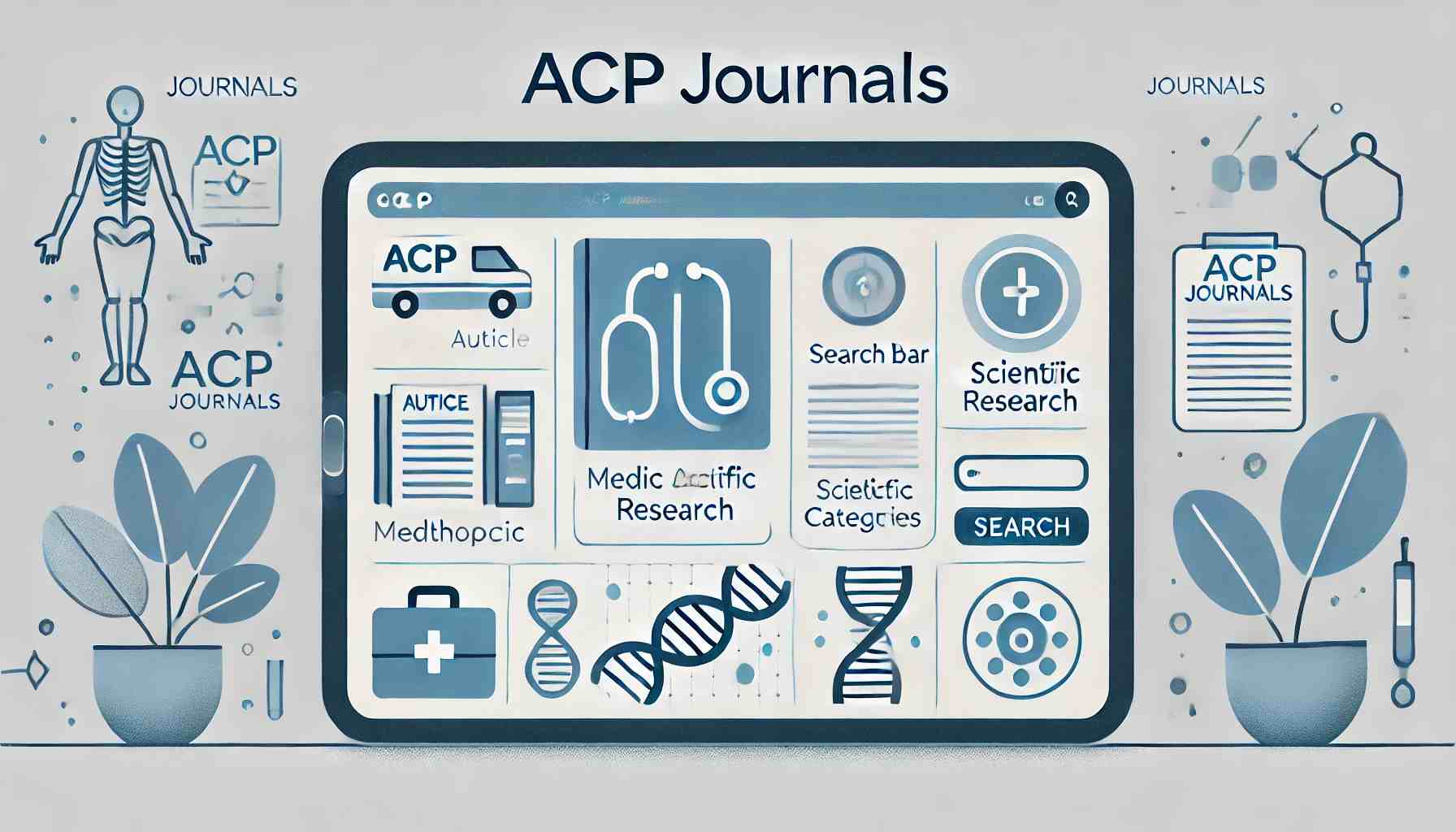 راهنمای کامل جستجو و دانلود مقاله از ACP Journals