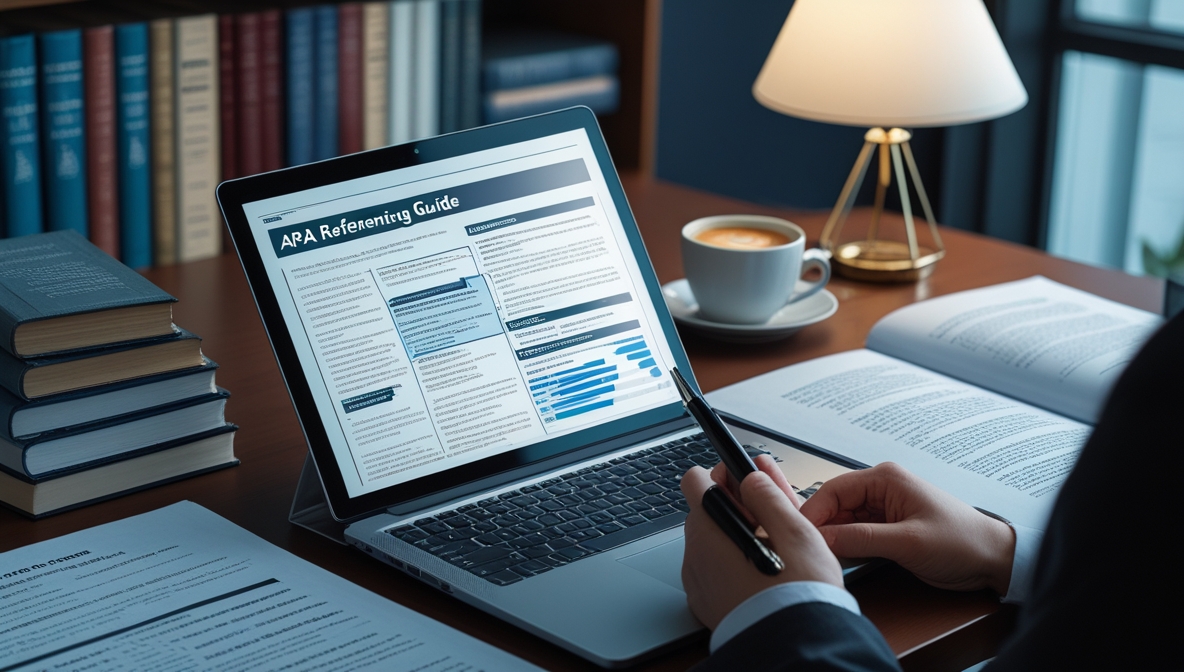 نحوه رفرنس نویسی مقاله انگلیسی به روش APA